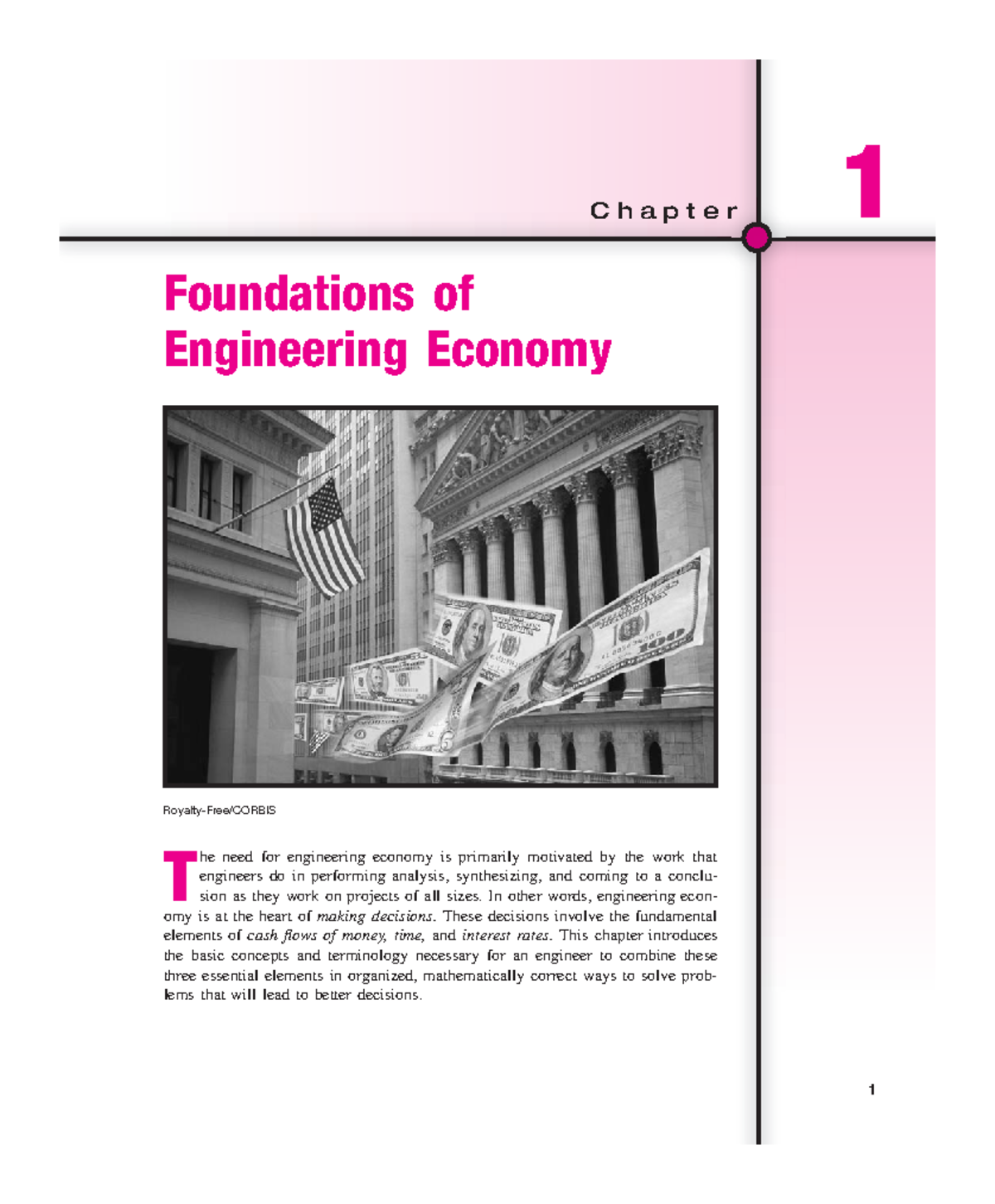 1. Foundations of Engineering Economy Author CIVL 1101 Civil ...