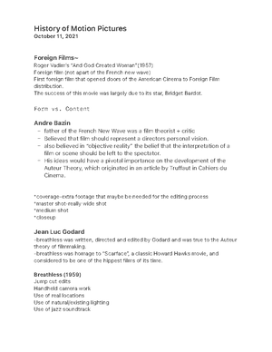 History of Motion Picture Arts 10:06 - History of Motion Picture Arts ...