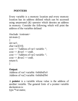 Inheritance - NOTES - INHERITANCE C++ supports the concept of ...
