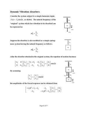 Vib-4 Underdamped Free Vibration - Free Vibration of Viscously Damped ...