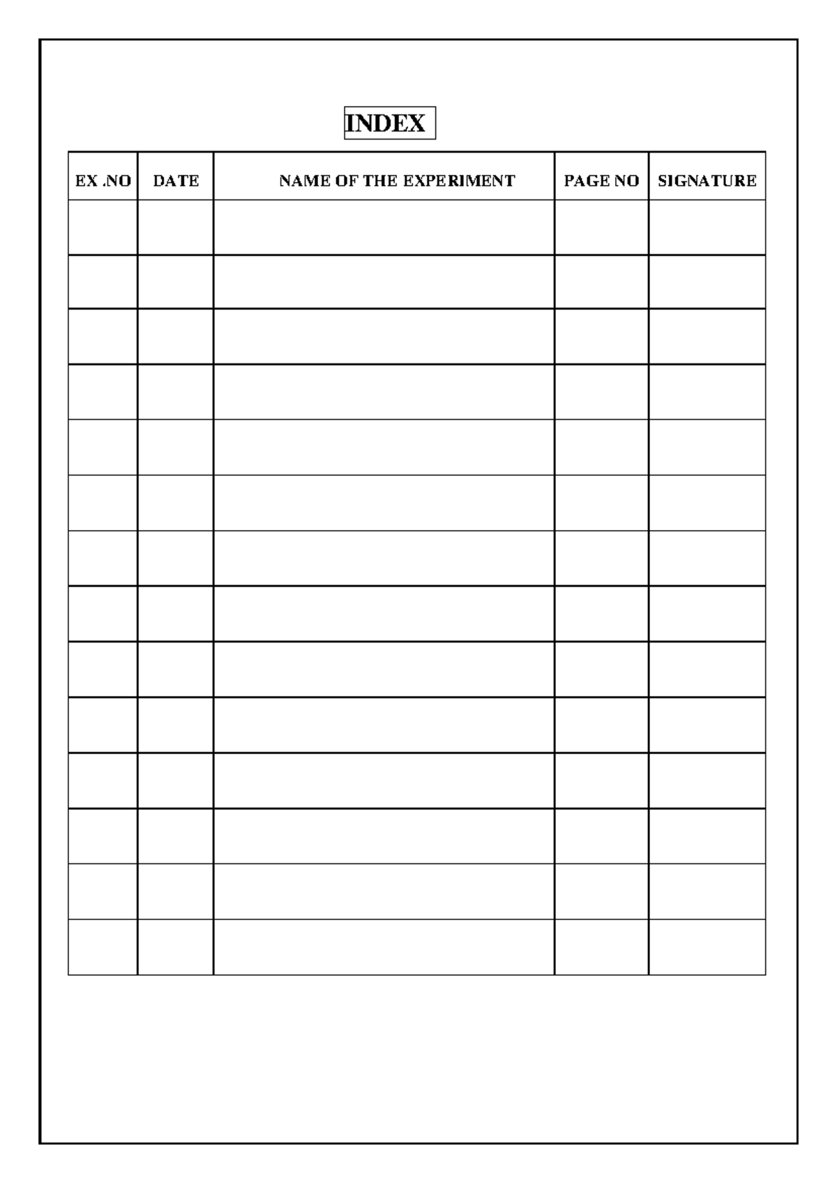 Computer Networks Lab Manual - EX .NO DATE NAME OF THE EXPERIMENT PAGE NO SIGNATURE INDEX AIM ...