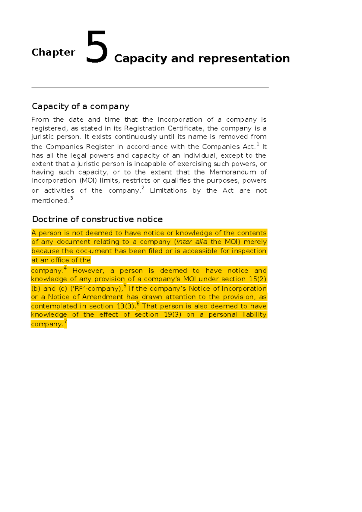 Chapter 5 Capacity and representation - Chapter 5 Capacity and ...