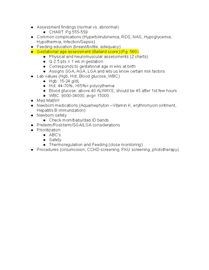 Normal Intrapartum - lecture notes - Labor: regular contractions that ...