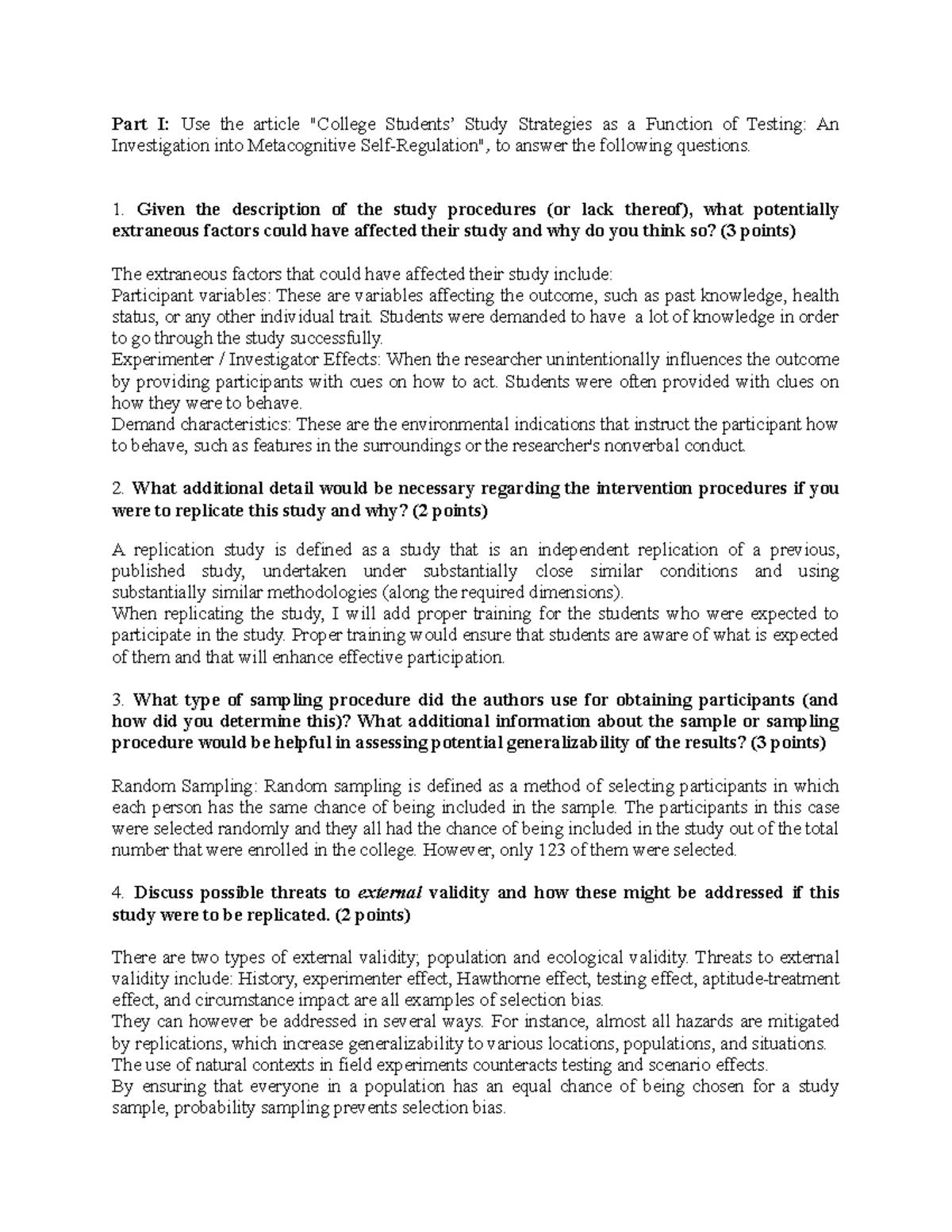 Comprehensive essays, research papers, and dissertations. - Part I: Use ...