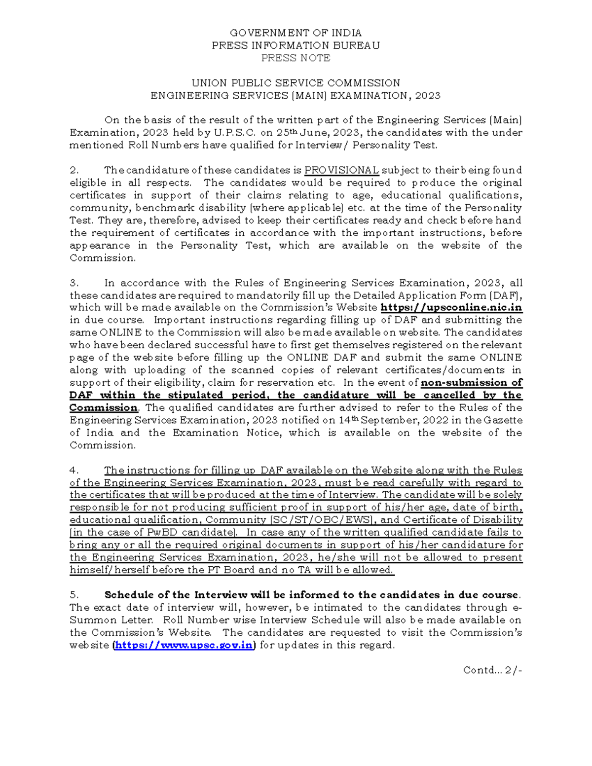 WR ESEM 23 1691410595141 - GOVERNMENT OF INDIA PRESS INFORMATION BUREAU PRESS NOTE UNION PUBLIC ...