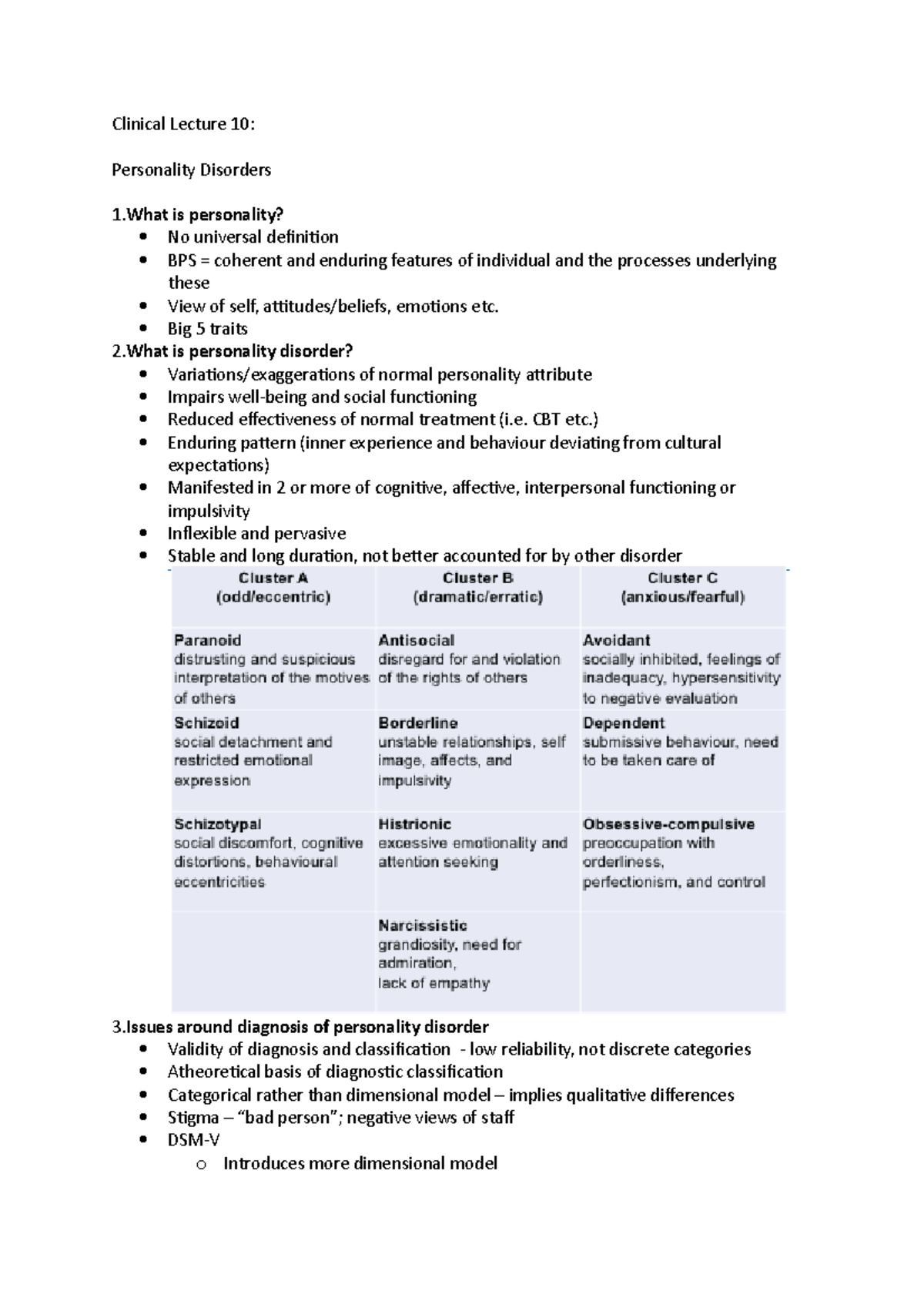 Clinical Lecture 10 - Prof Samantha Cartwright-Hatton - Clinical ...