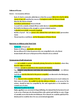 PP v Mohd Amin Mohd Razali - Criminal Law II - Studocu