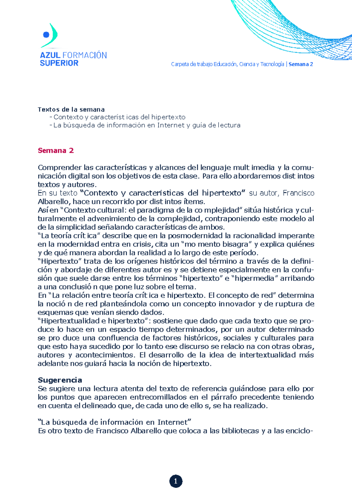 Unidad-2 - unidad básica de lectura - Carpeta de trabajo Educación ...