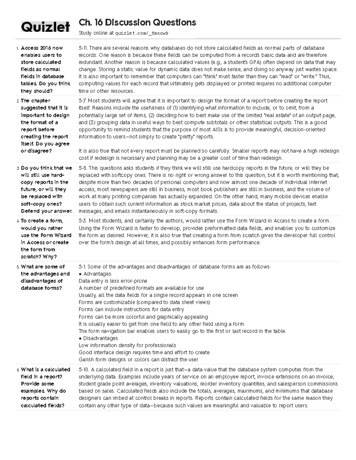 Flowchart - quiz solution - 1 2016 now enables users to store ...