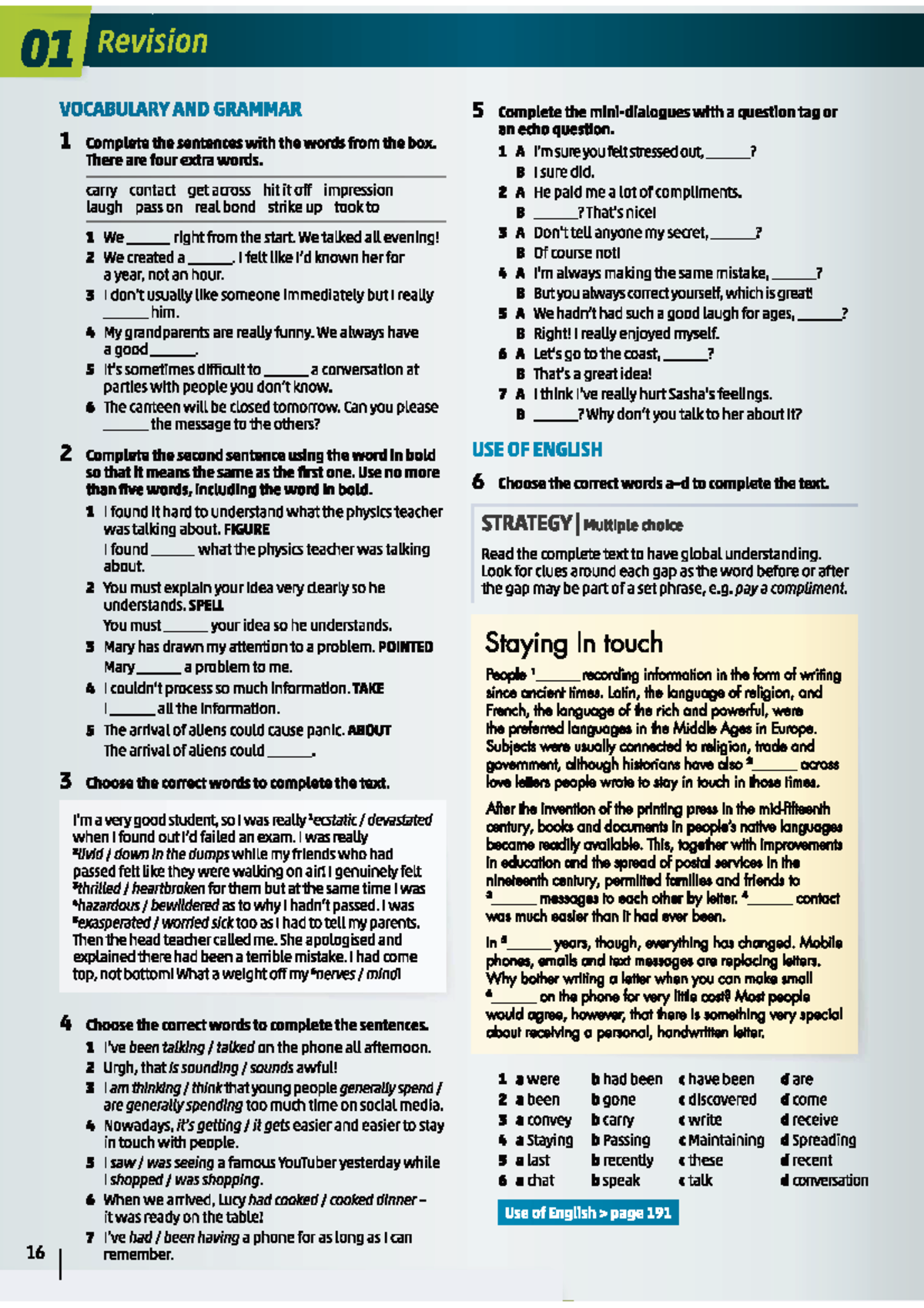 Check High Note SB Level 4 - Biologia - Studocu