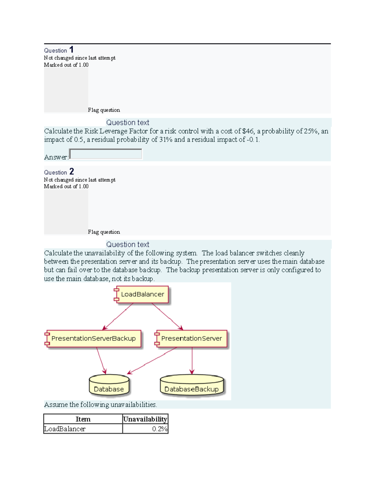 Quiz - ffffffffffffffffffffffffffffffffff - Question 1 Not changed ...