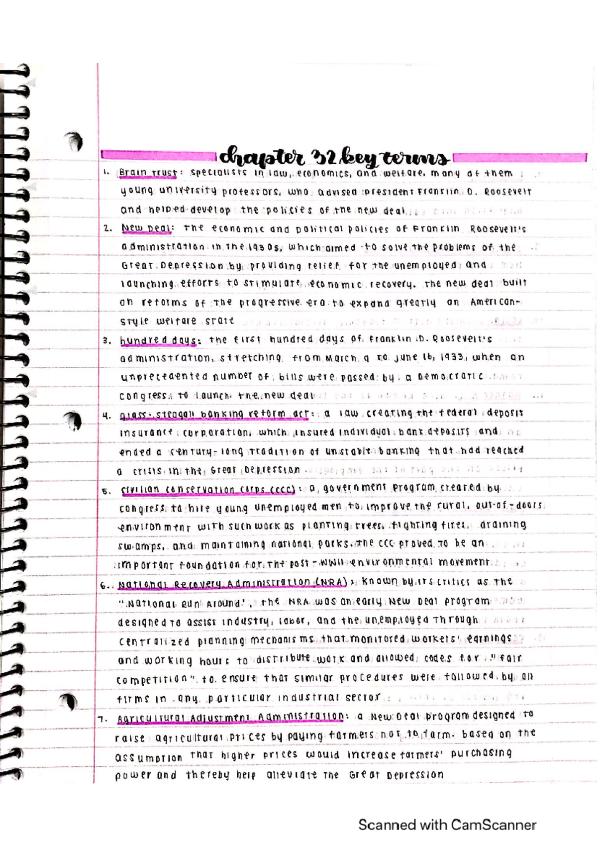 chapter 32 key terms - HIS103 - Studocu