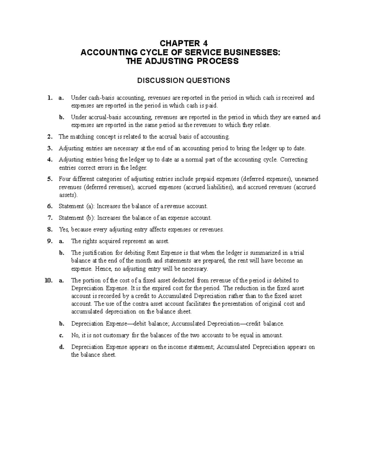 ABM 1 SM Chapter 4 - Lecture notes 4 - ACCOUNTING CYCLE OF SERVICE ...