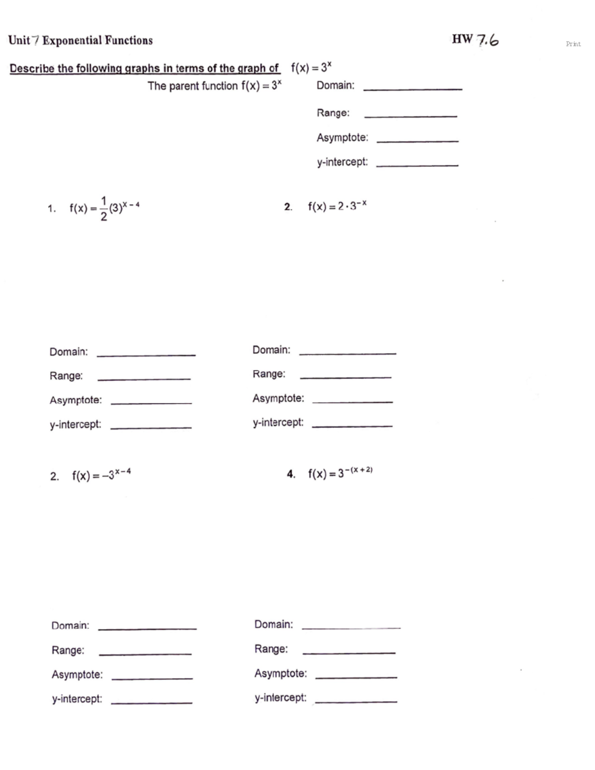 HW 7.6 Schoology - dhfsif - MATH 1610 - Print - Studocu