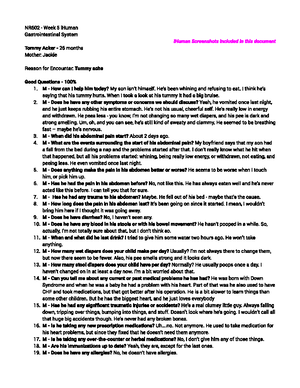 NR602 - Week 5 iHuman Tommy Acker (GI) - NR-602 - Studocu