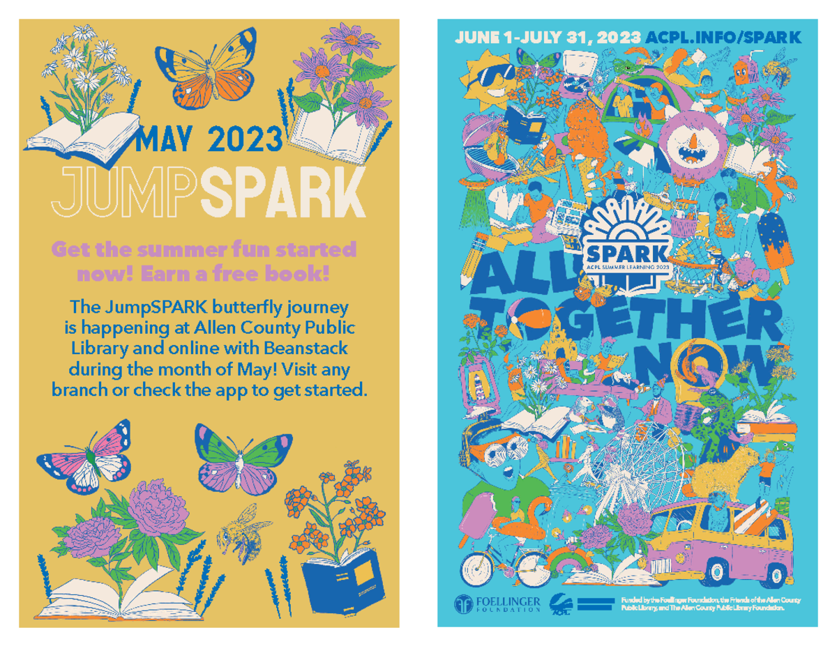 Spark Summer 2023 - ####### JUNE 1–JULY 31, 2023 ACPL/SPARK Get the summer fun started now! Earn ...