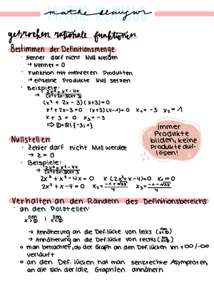 Formelsammlung Mathe - ABI - Formelsammlung Mathe 1 Inhaltsverzeichnis ...