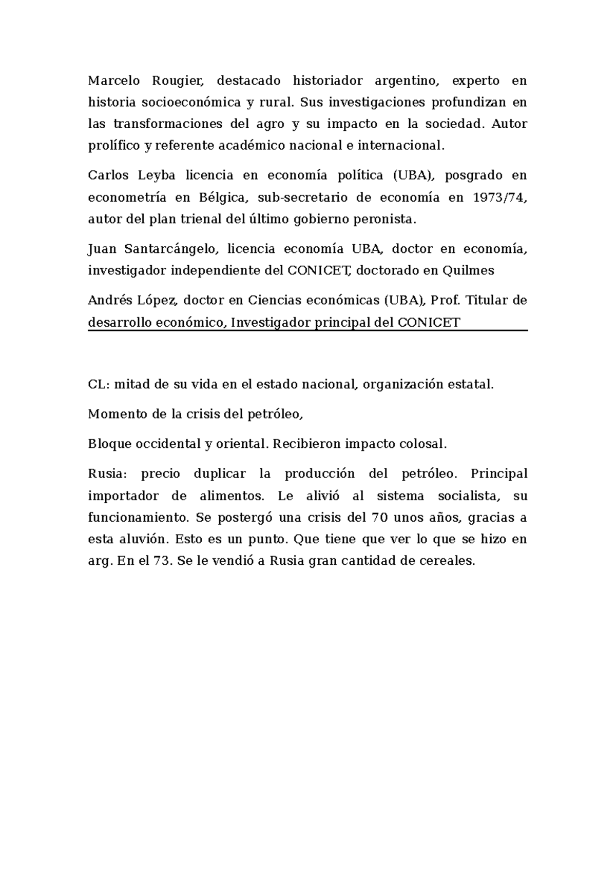 Marcelo Rougier - Sus investigaciones profundizan en las ...