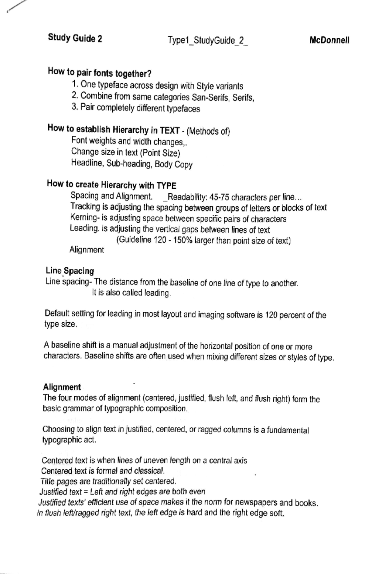 Type 1 Study Guide #2 - Study Guide 2 Type1_StudyGuide_2_ How ...