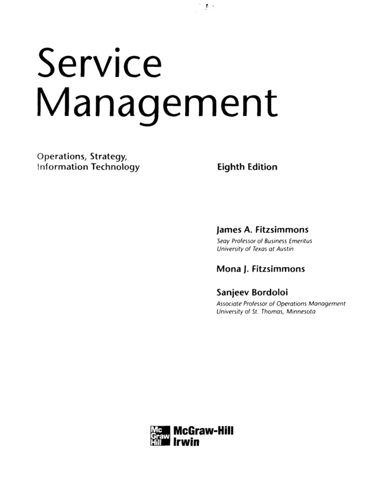 725431547 - note - I Service Management Operations, Strategy ...