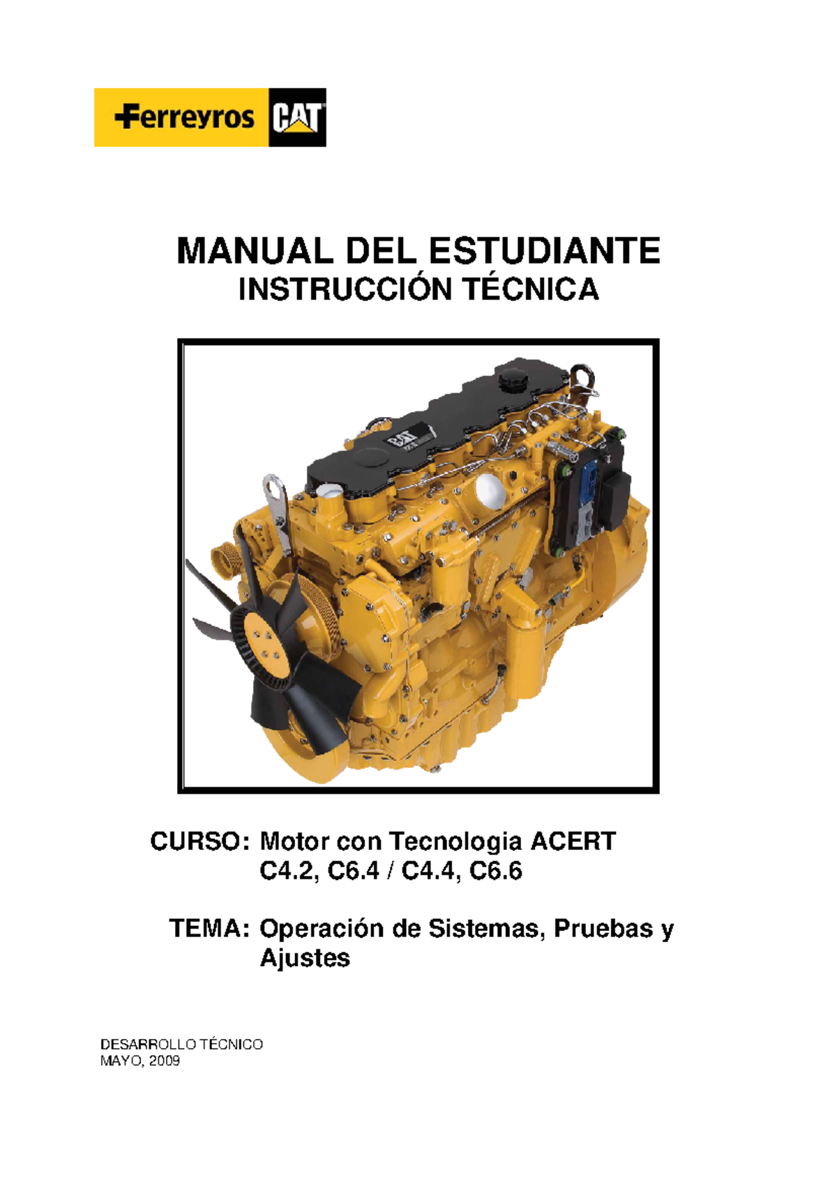 Scribd - Caterpillar - MANUAL DEL ESTUDIANTE INSTRUCCIÓN TÉCNICA CURSO ...