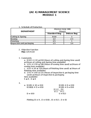 Activity 2 - Assignments done - Cost Accounting - Activity 2 Problem 1: True or False 1. F 2. T ...