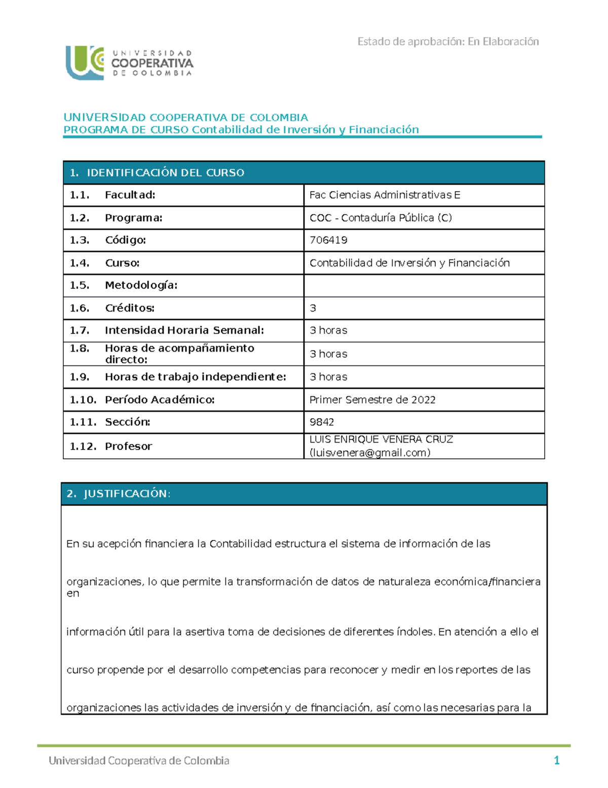 PC - Contabilidad de Inversión y Financiación - 9842 - UNIVERSIDAD COOPERATIVA DE COLOMBIA ...