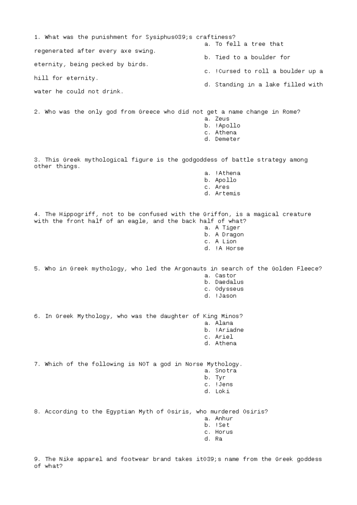 CPE296 Lesson Plan 9 - Introduction to Software Engineering (CSE291) - What was the punishment ...