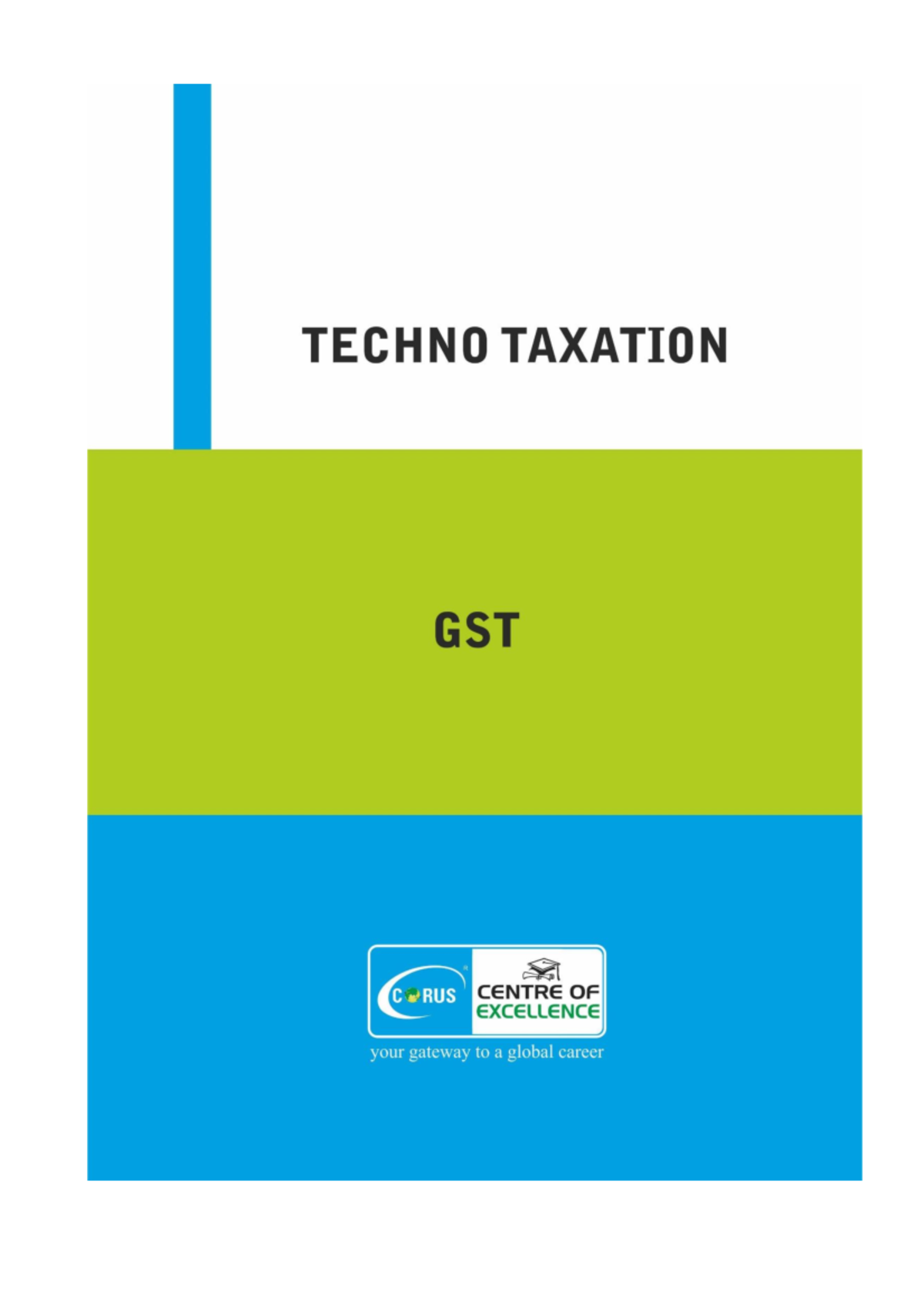 Techno Taxation - GST - For Practical Skill Developement - Warning: TT: undefined function: 32 ...