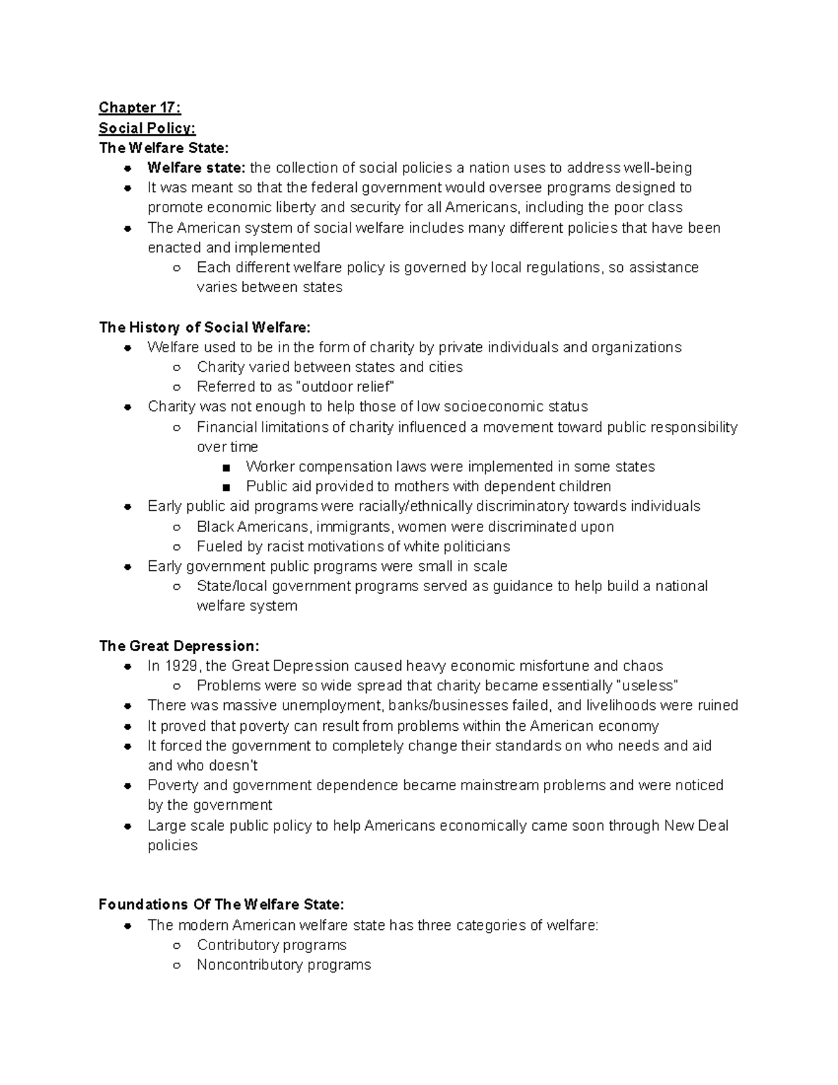 Introduction To American Politics: Social Policy - Chapter 17: Social ...