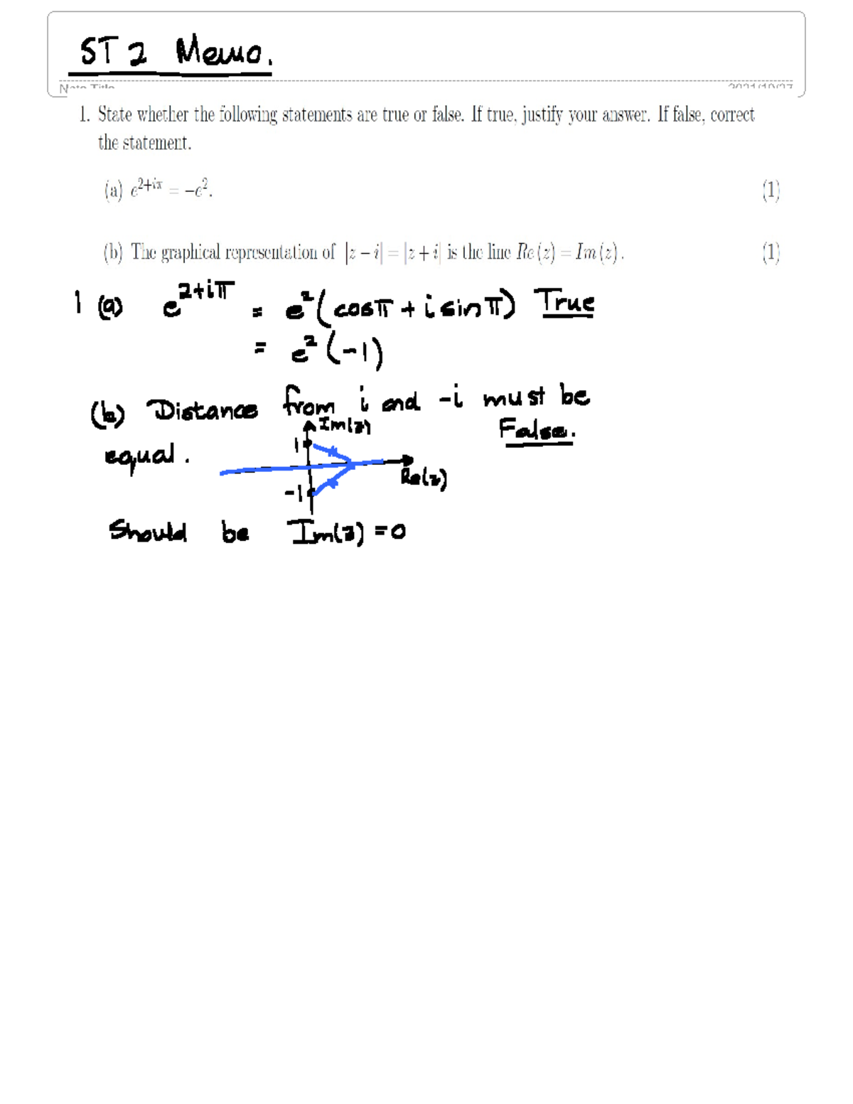 ST2-2021 - WTW 164 - Studocu