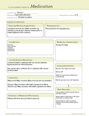 ATI med form metoprolol tartrate - ACTIVE LEARNING TEMPLATES ...