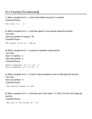 Document 10 - Computer programming - Studocu