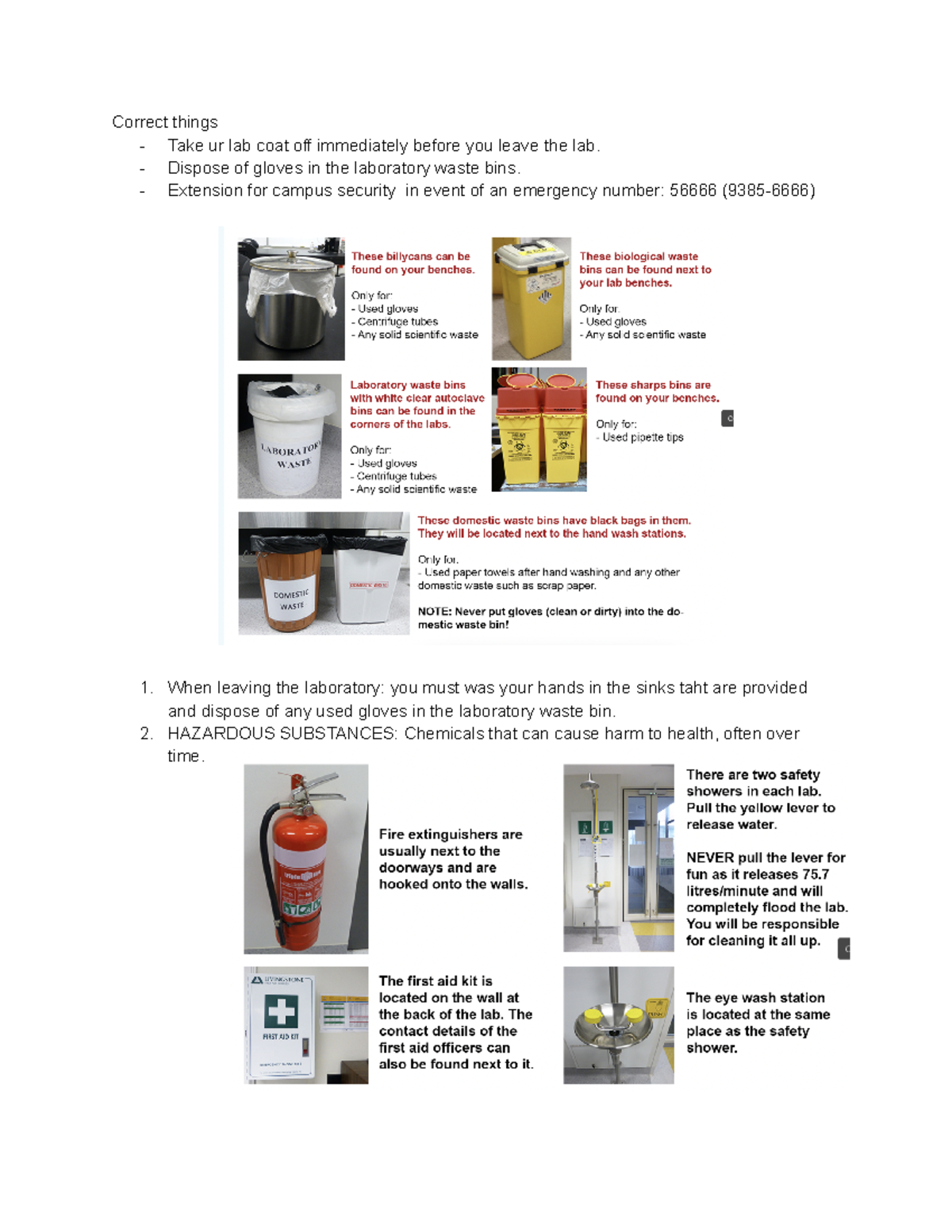 BABS quiz answers - BABS1201 - Correct things - Take ur lab coat off ...