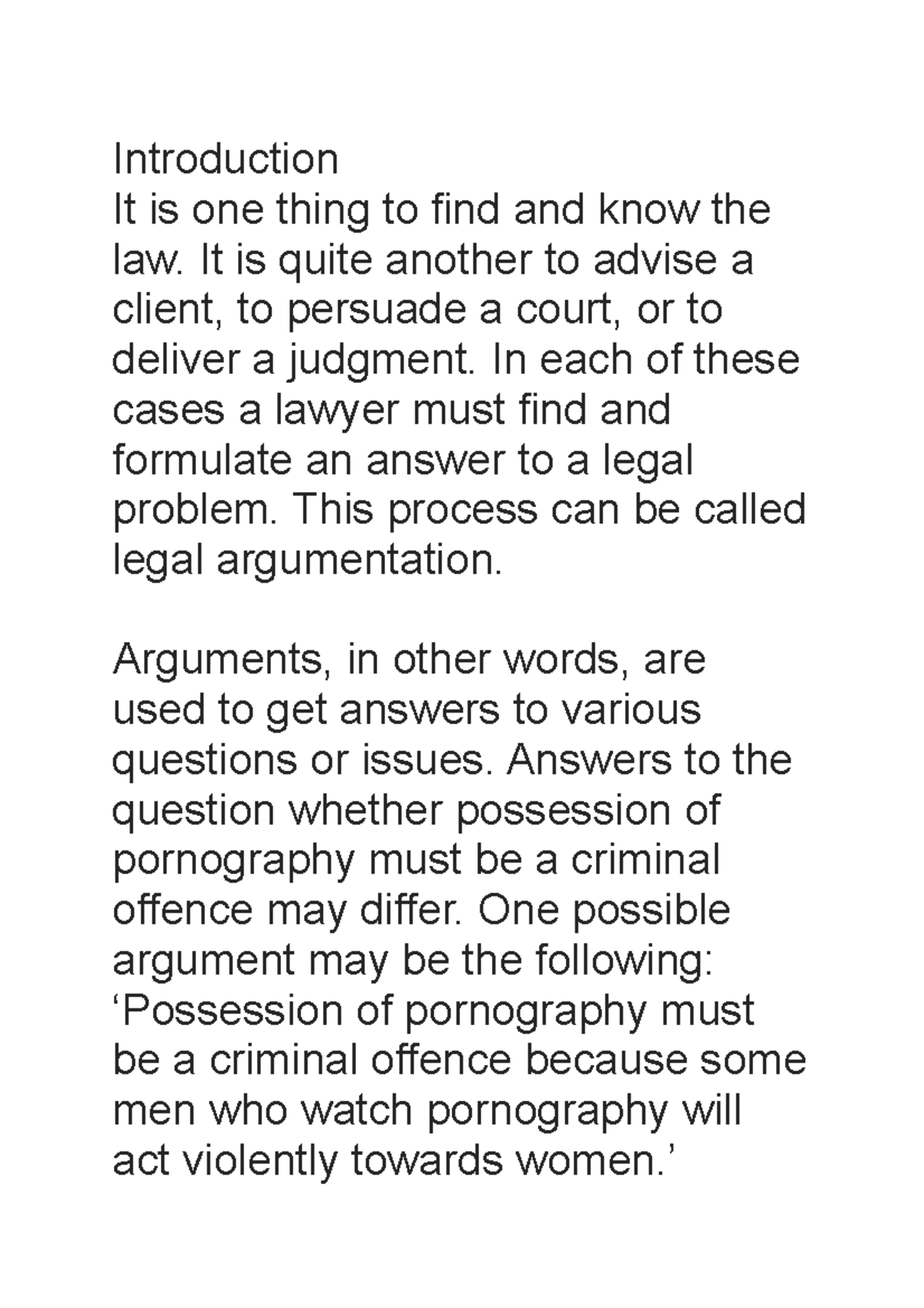 Chapter 17 Intro To Law Good Introduction It Is One Thing To Find And Know The Law It Is 