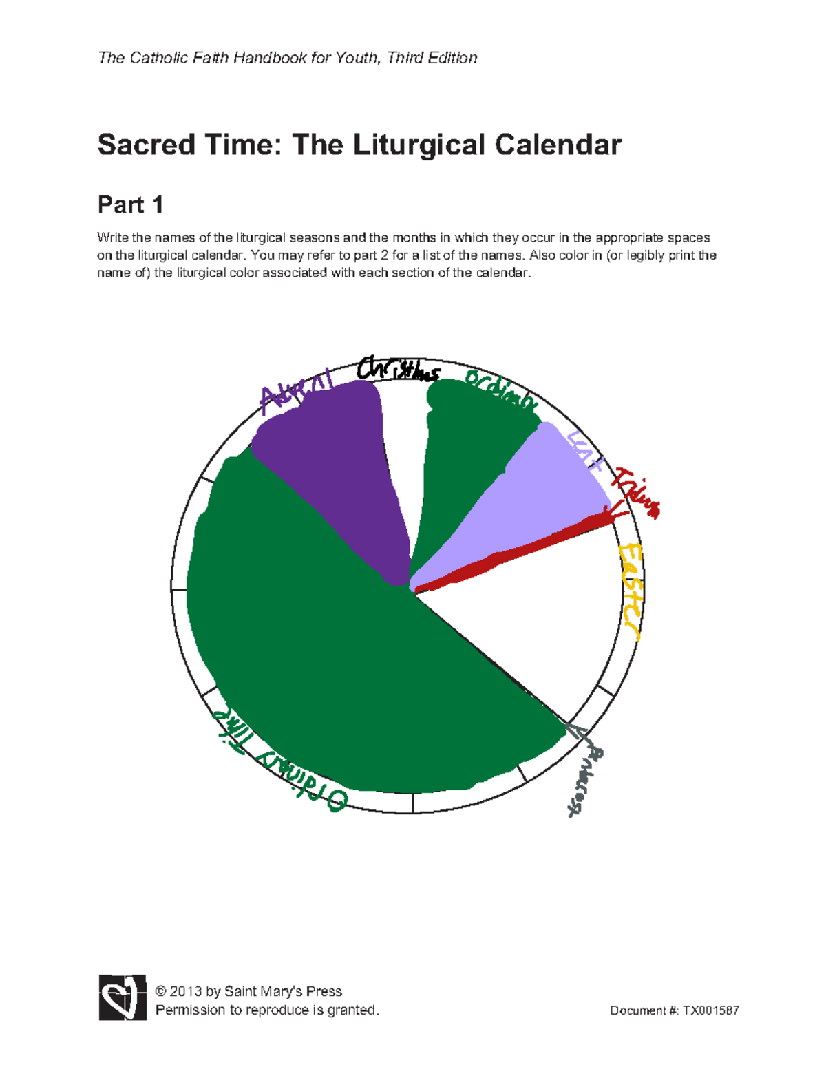 Liturgical Calendar - Fyugfhgvjjgv - The Catholic Faith Handbook for ...