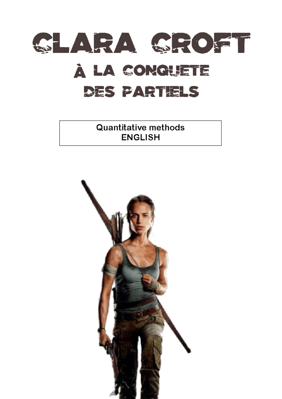 Quantitative Methods Of Analysis English Warning Tt Undefined Function 32 Warning Tt