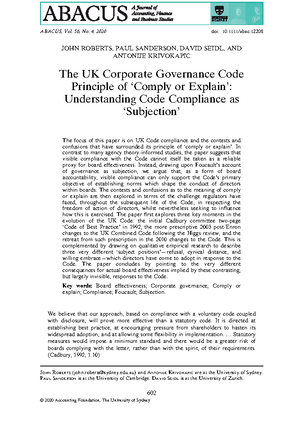 Week 2 Consolidated Statement of Profit or Loss and Other Comprehensive ...