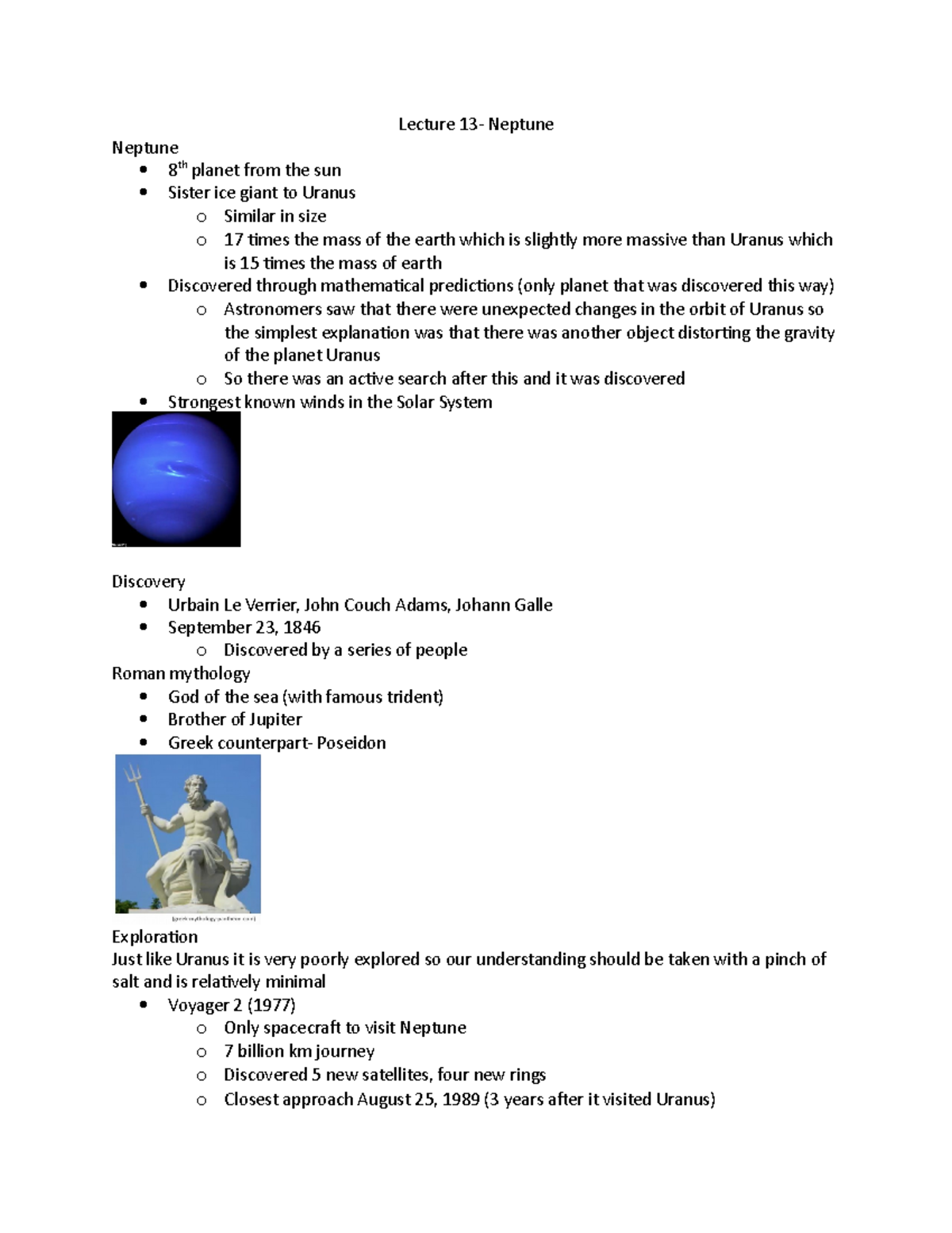 Lecture 13- Neptune from 2021 online course. No need to waste time ...