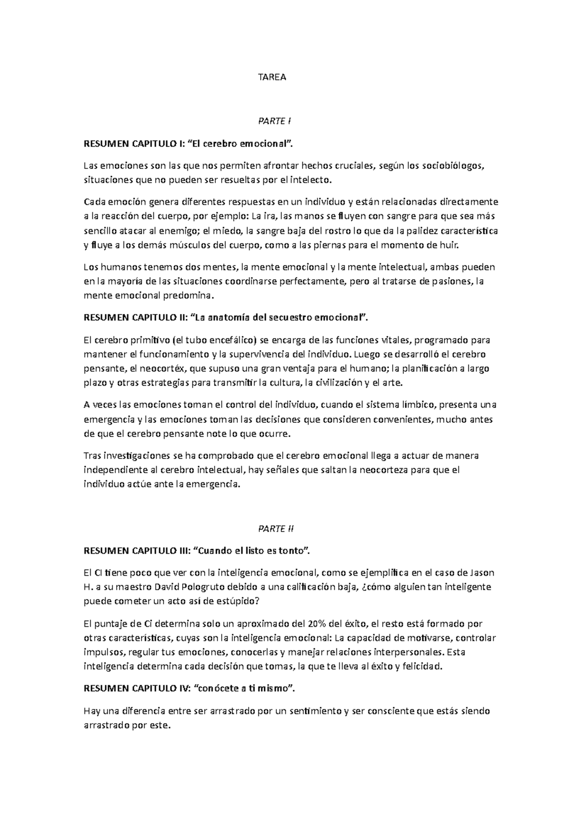 Libro resumen - Ayuda solo queria sacar algo gratis jeje - TAREA PARTE ...