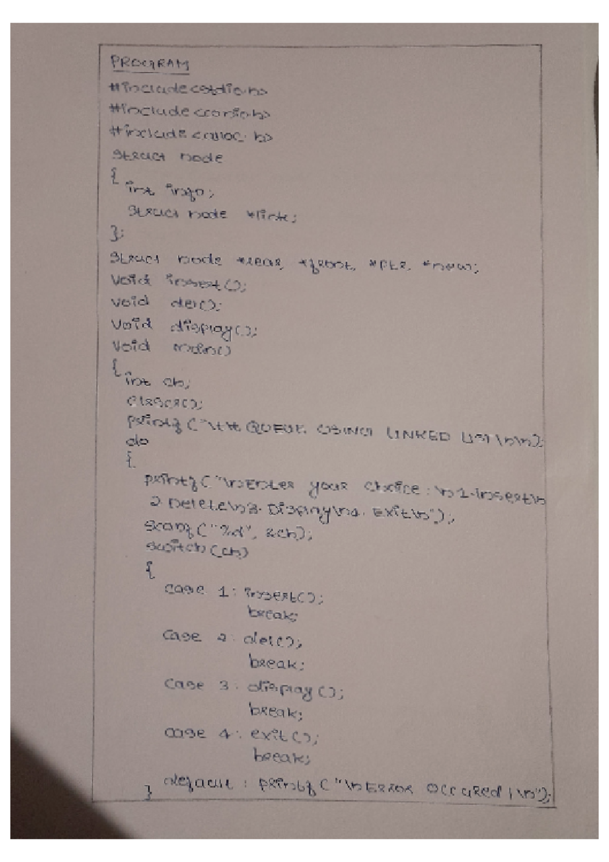 Dslab-1 - Bachelor's of computer Application (BCA) - Studocu