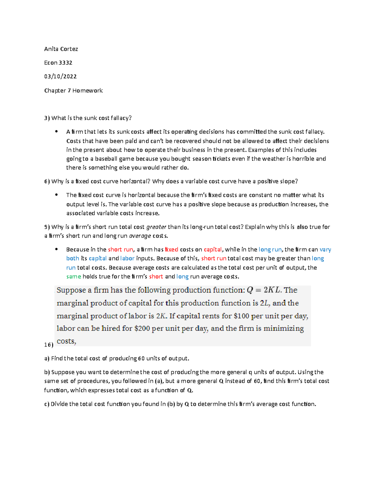 Ch. 7 hw textbook problems - ECON 3332 - UH - Studocu