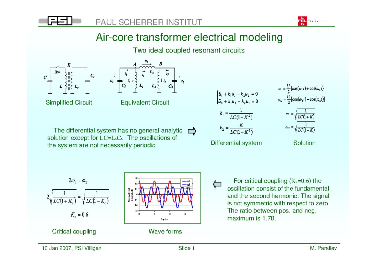 Air-core transformer - Física - Slide 1 Air-core transformer electrical ...