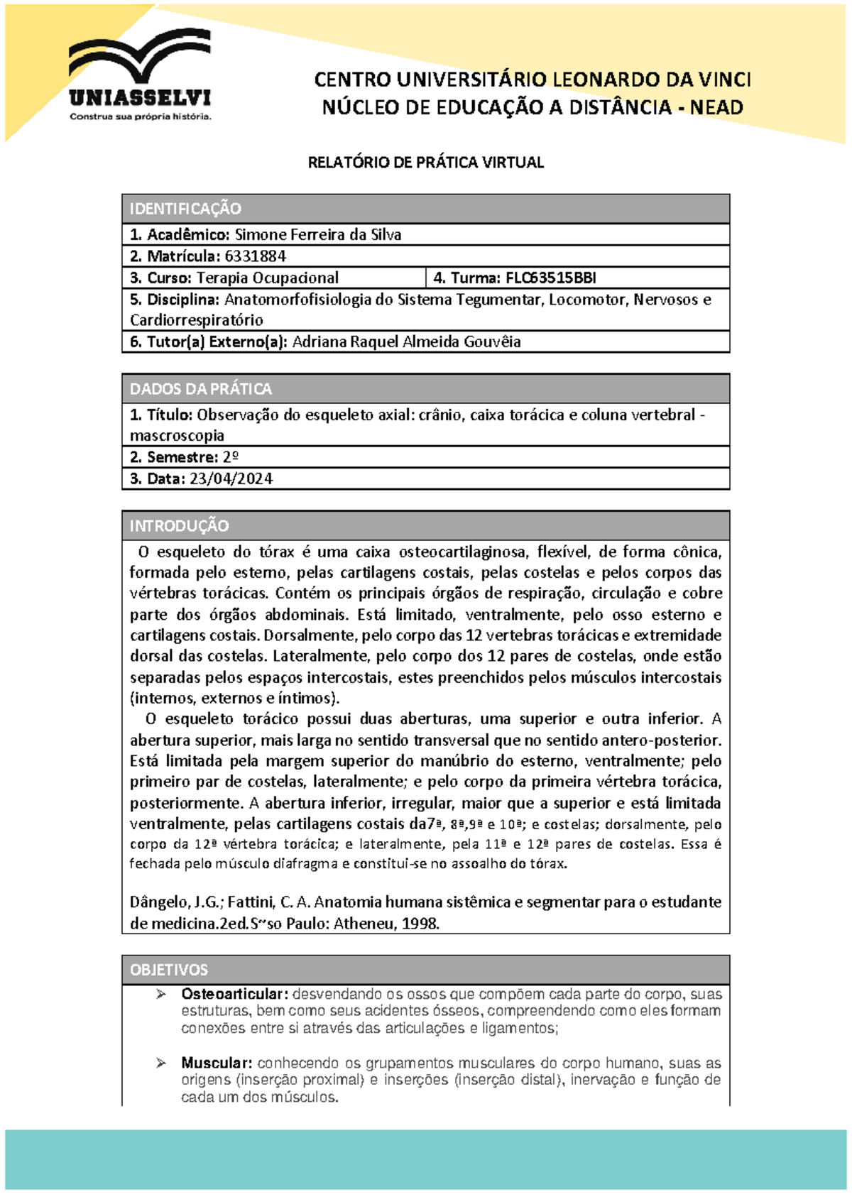 Relatorio Atividade Pratica