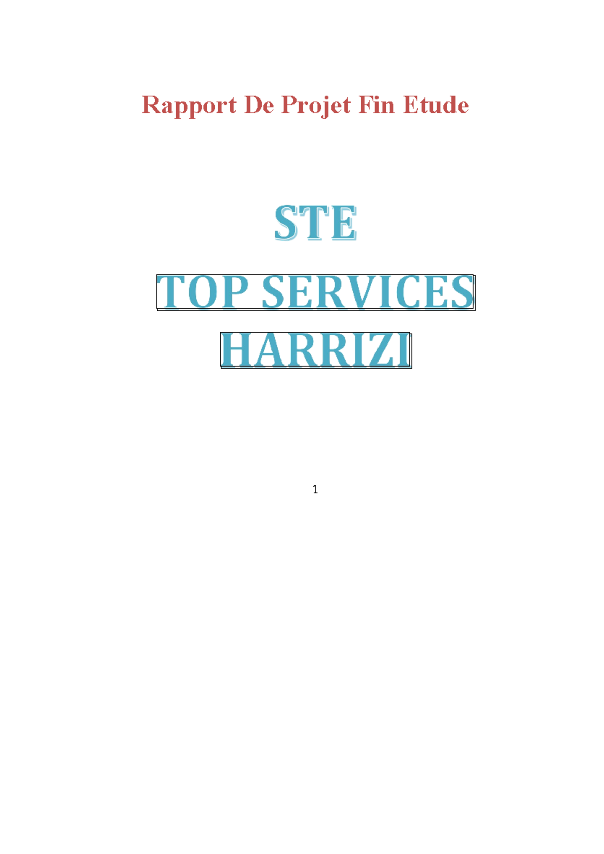 Rapport PFE ilyas - Rapport De Projet Fin Etude 16. Imprimer ...