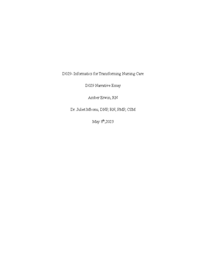 Amber's D029 CPE Phase 1 - D029 CPE Phase 1 1a. Phase 1 Estimated Time ...