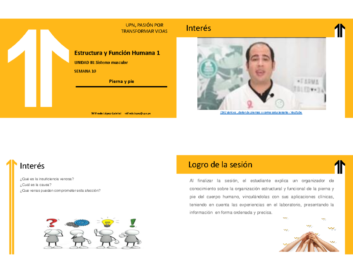 Semana 10 - Pierna Y PIE - yyyyyyyyyyyyy - UPN, PASIÓN POR TRANSFORMAR ...