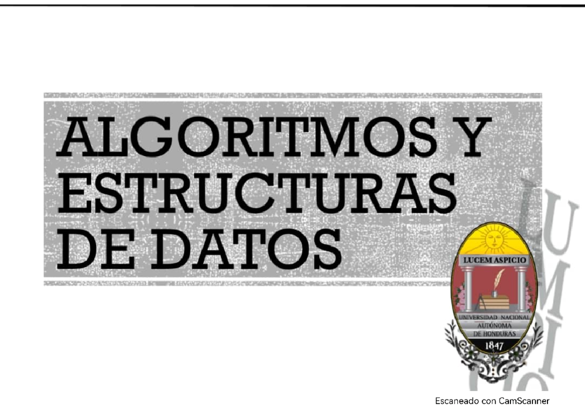 Algoritmos y estructura de datos, conceptos - Algoritmos Y Estructuras ...