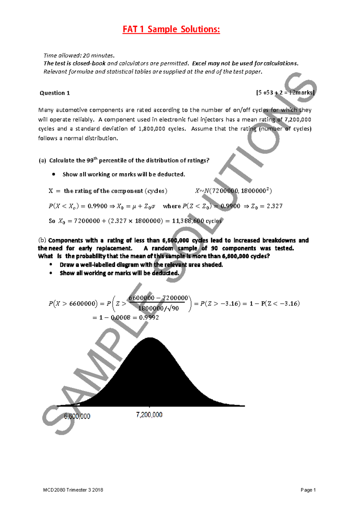 Samplepractice Exam 1 June 2019 Answers Warning Tt Undefined Function 32 Warning Tt