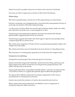 Bio152 - Lecture notes, and notes from text book. - 22 Intro to ...